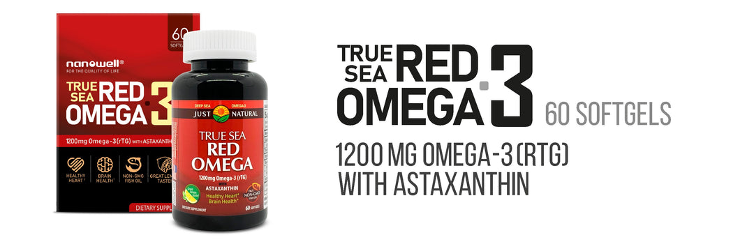 Buy Red Omega-3 Supplements Online - Nanowell – Nanowell®