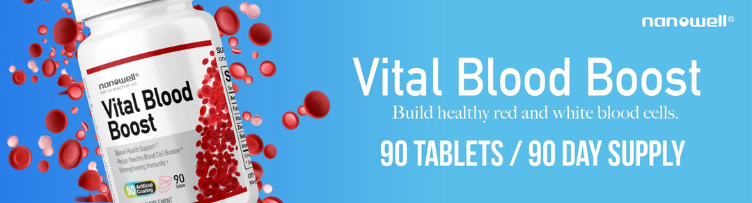 Vital Blood Boost (90 Tablets) – Nanowell®