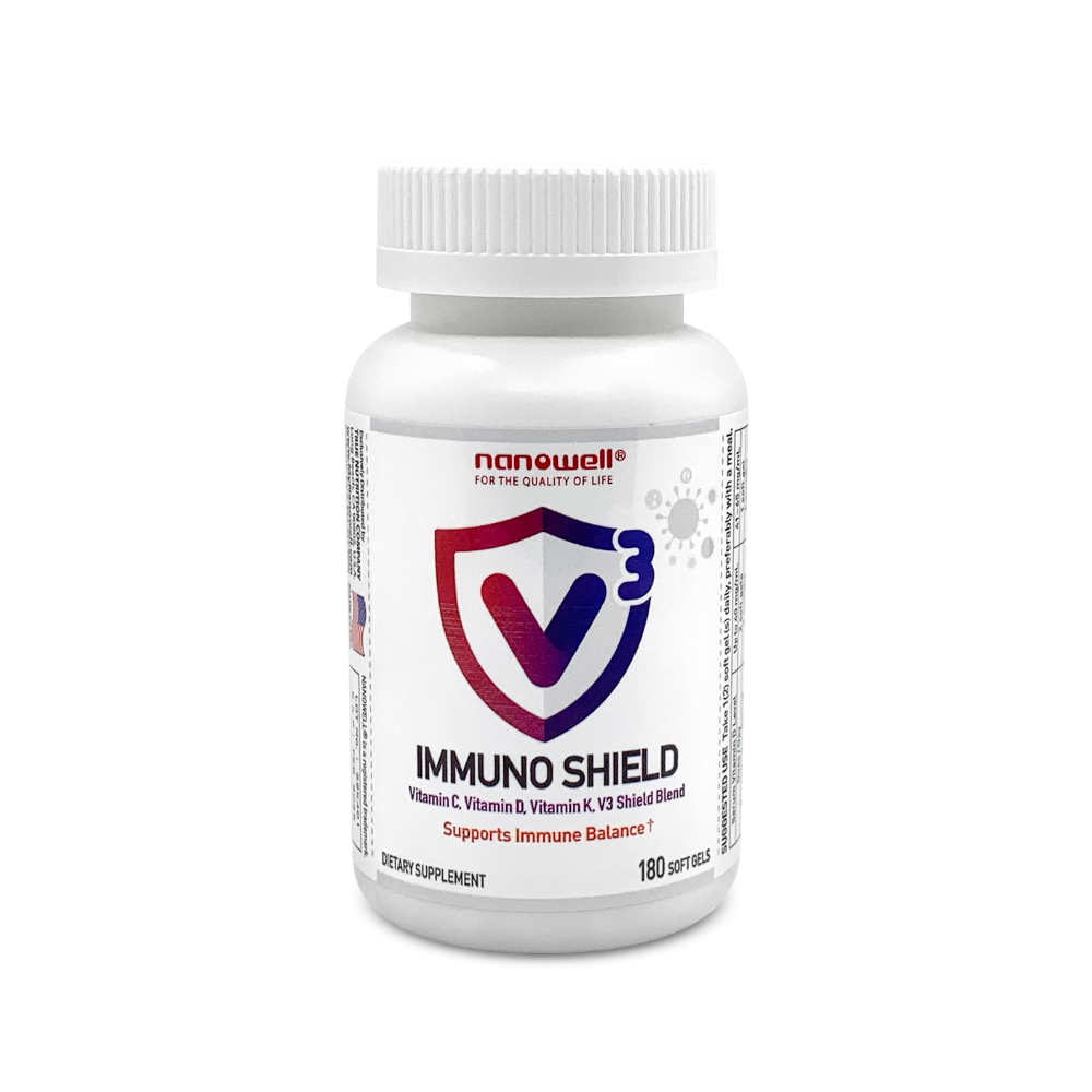 V3 IMMUNO SHIELD 180 Softgels – Nanowell®